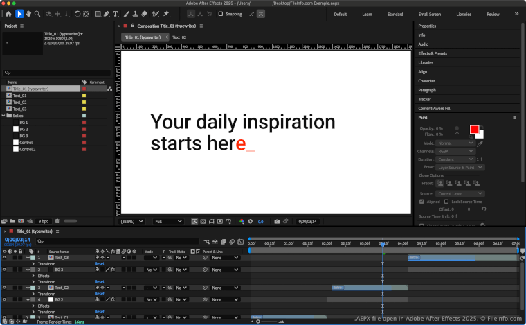 AEPX File - What is a .aepx file and how do I open it?