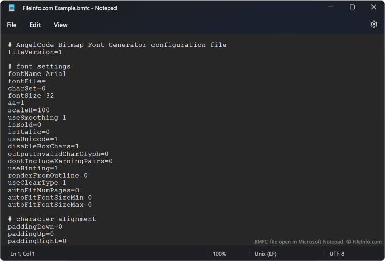 BMFC File - What is a .bmfc file and how do I open it?