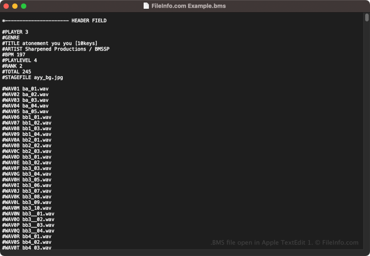 BMS File - What is a .bms file and how do I open it?