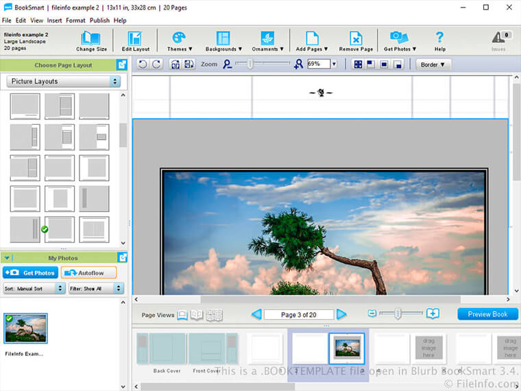 BOOKTEMPLATE File - What is it and how do I open it?