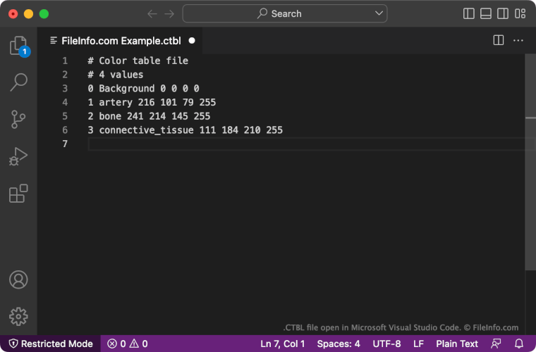 CTBL File - What is a .ctbl file and how do I open it?