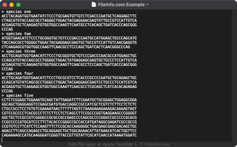 FAA File - What is a .faa file and how do I open it?