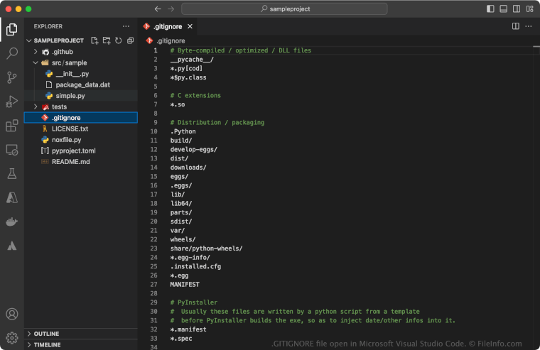 GITIGNORE File - What is a .gitignore file and how do I open it?