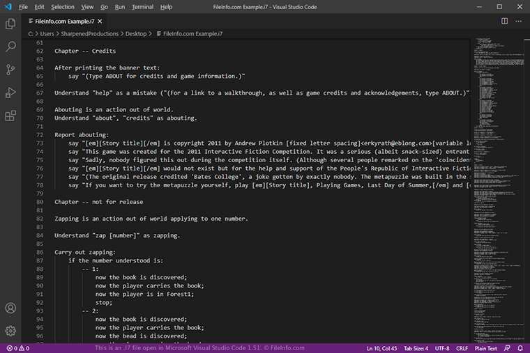 I7 File - What is an .i7 file and how do I open it?
