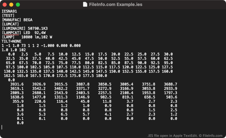 IES File - What is a .ies file and how do I open it?