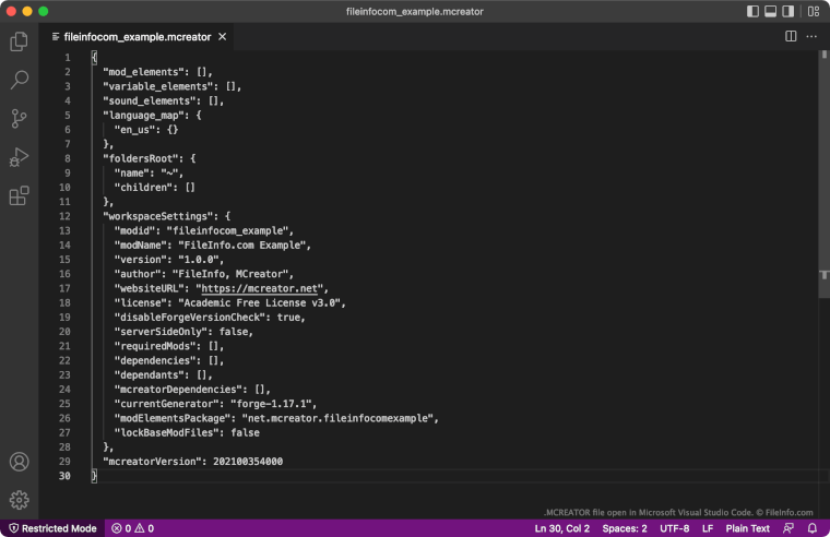 MCREATOR File - What is an .mcreator file and how do I open it?