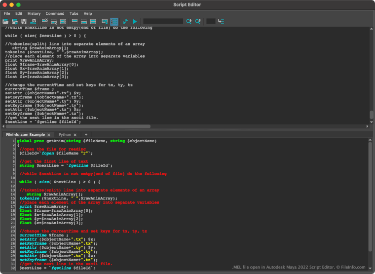 MEL File - What is a .mel file and how do I open it?
