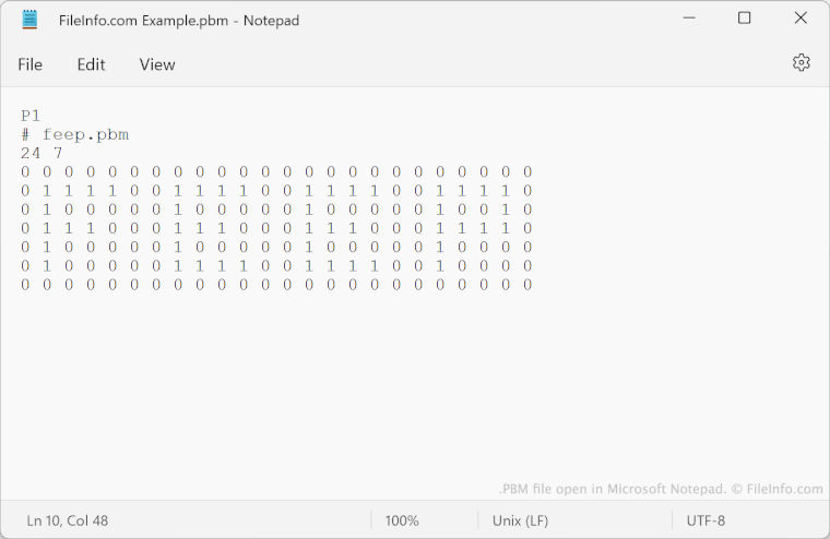 PBM File - What is a .pbm file and how do I open it?