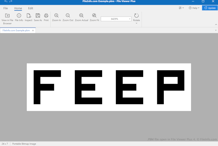 PBM File - What is a .pbm file and how do I open it?
