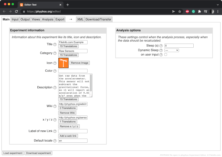 PHYPHOX File - What is a .phyphox file and how do I open it?