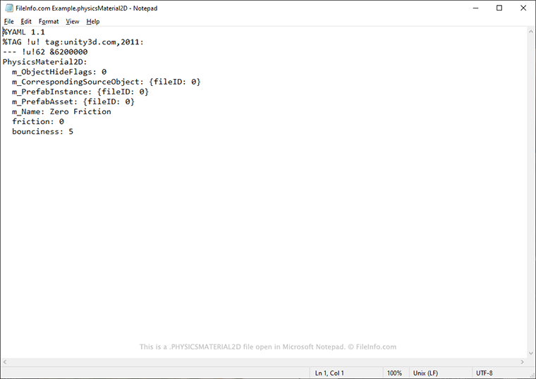 PHYSICSMATERIAL2D File - What is it and how do I open it?