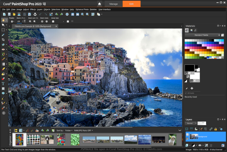 PSPIMAGE File - What is a .pspimage file and how do I open it?