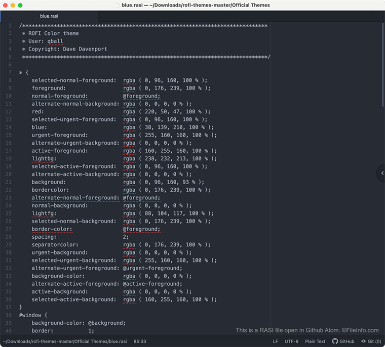 RASI File - What is a .rasi file and how do I open it?
