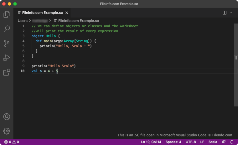 SC File - What is an .sc file and how do I open it?
