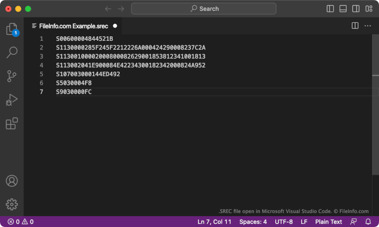 SREC File - What is an .srec file and how do I open it?