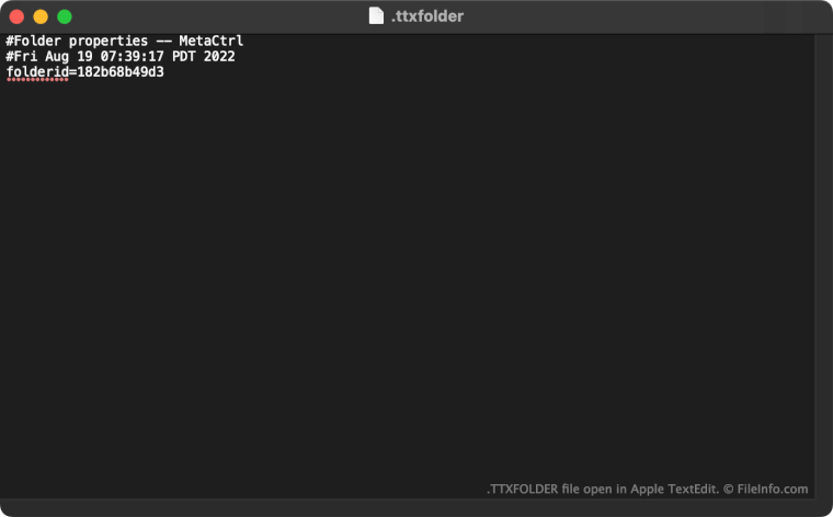 TTXFOLDER File - What is a .ttxfolder file and how do I open it?