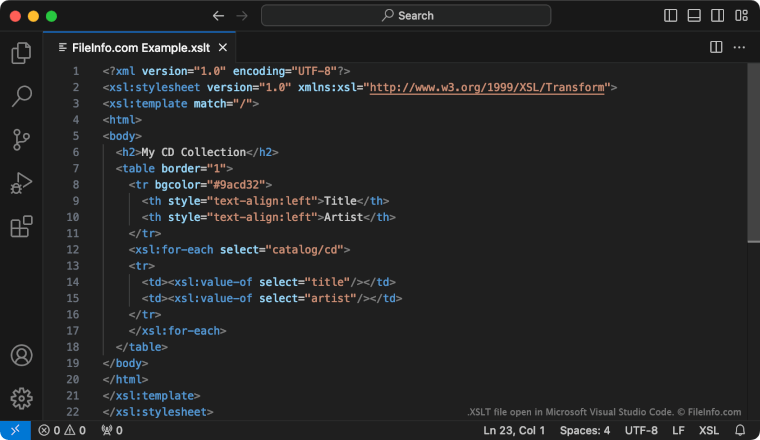 Xslt File What Is An Xslt File And How Do I Open It