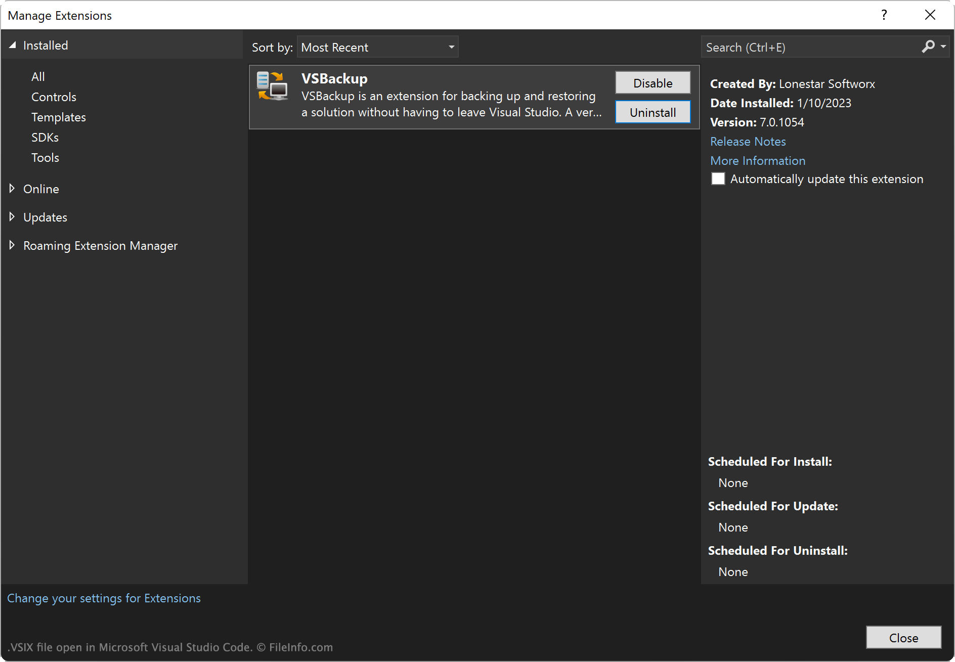 How To Install Vsix File In Visual Studio