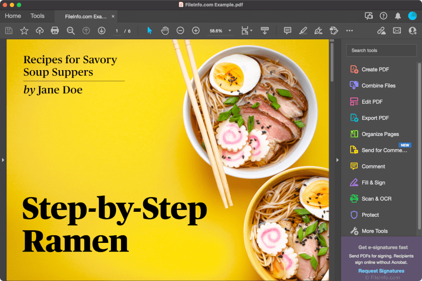 Adobe Acrobat DC 2021 - Supported File Formats