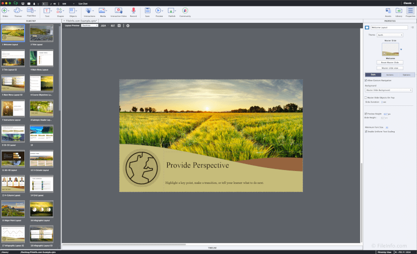 Adobe Captivate 2019 Supported File Formats