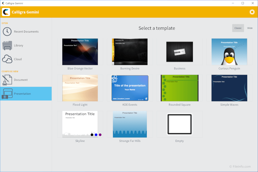 Calligra Suite 3 - Supported File Formats