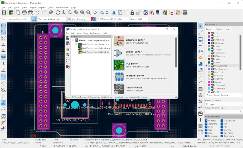 KiCad 9 - Supported File Formats