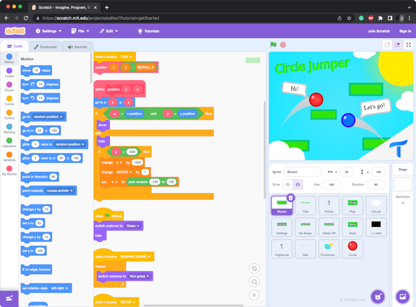 MIT Scratch 3 - Supported File Formats