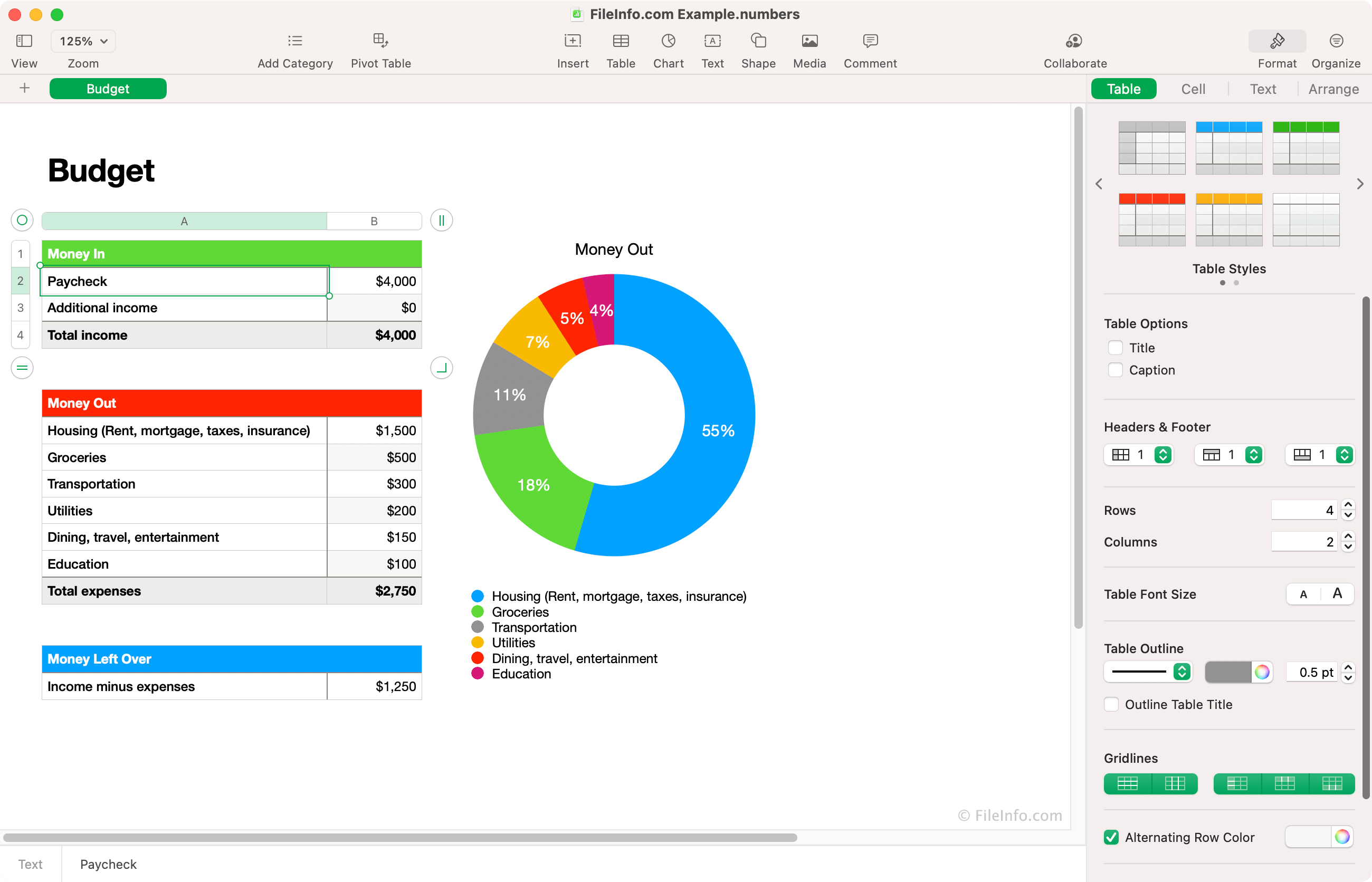 Apple Numbers 11 Overview And Supported File Types