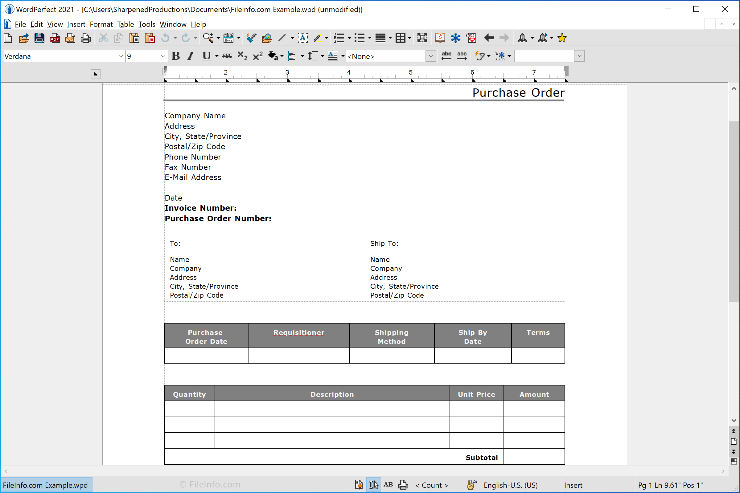 Corel WordPerfect 2021 Overview And Supported File Types
